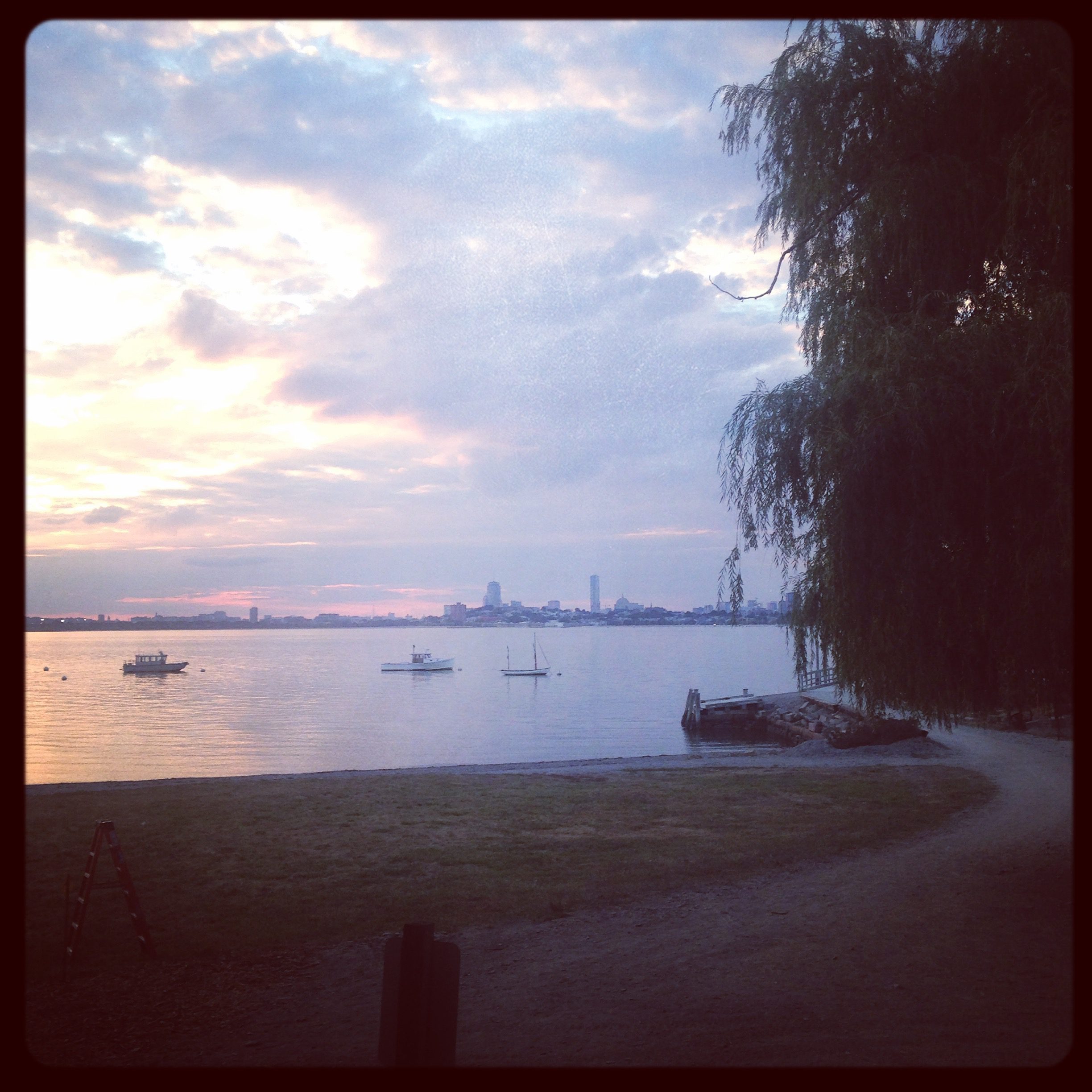 2014 – 09-18 Thompson Island Sunset – geoffwhaley.com
