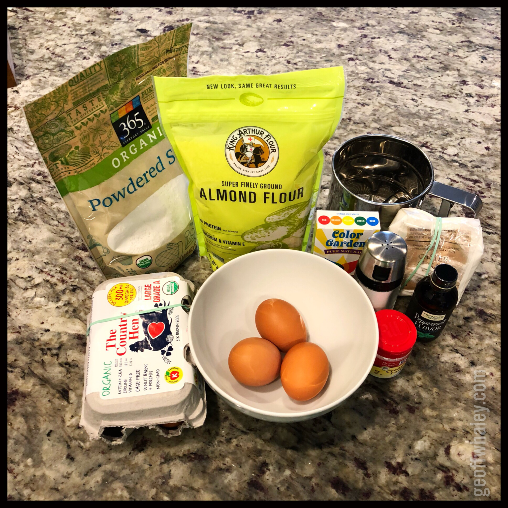 2018.06.23 Macaron Ingredients – geoffwhaley.com